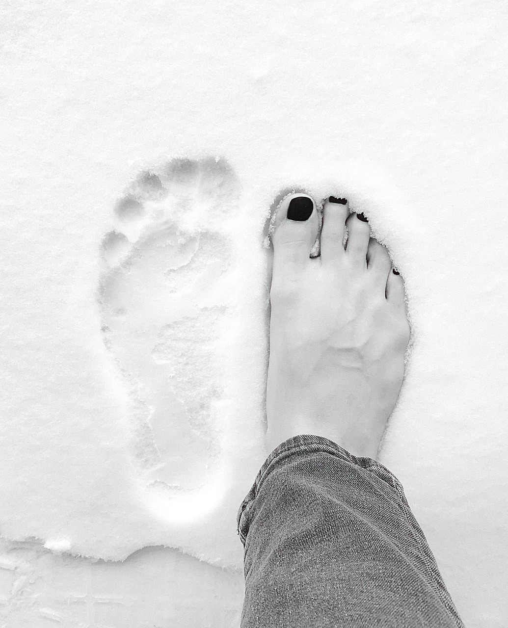 Barfuß im Schnee - Karlas Welt
